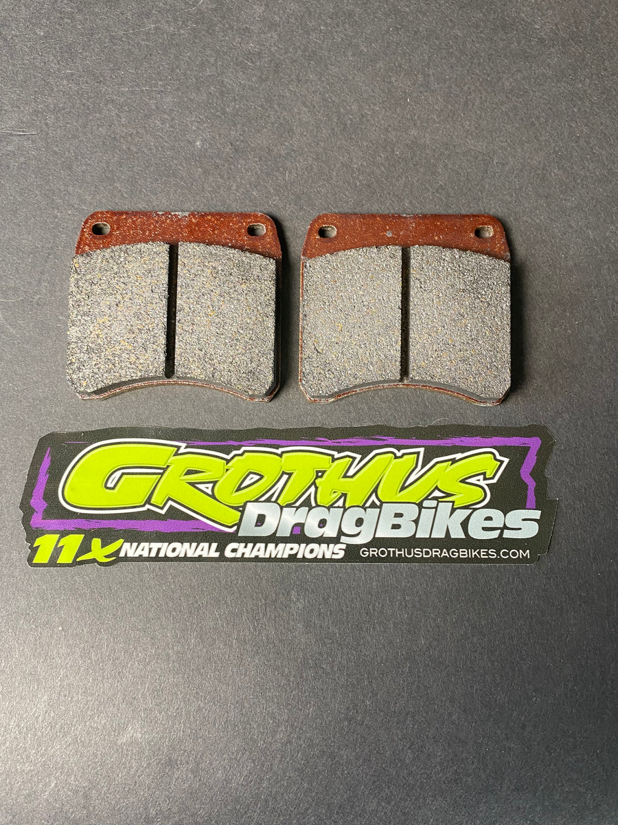 Grimeca Replacement Brake Pads Dragbike – Grothus Dragbikes