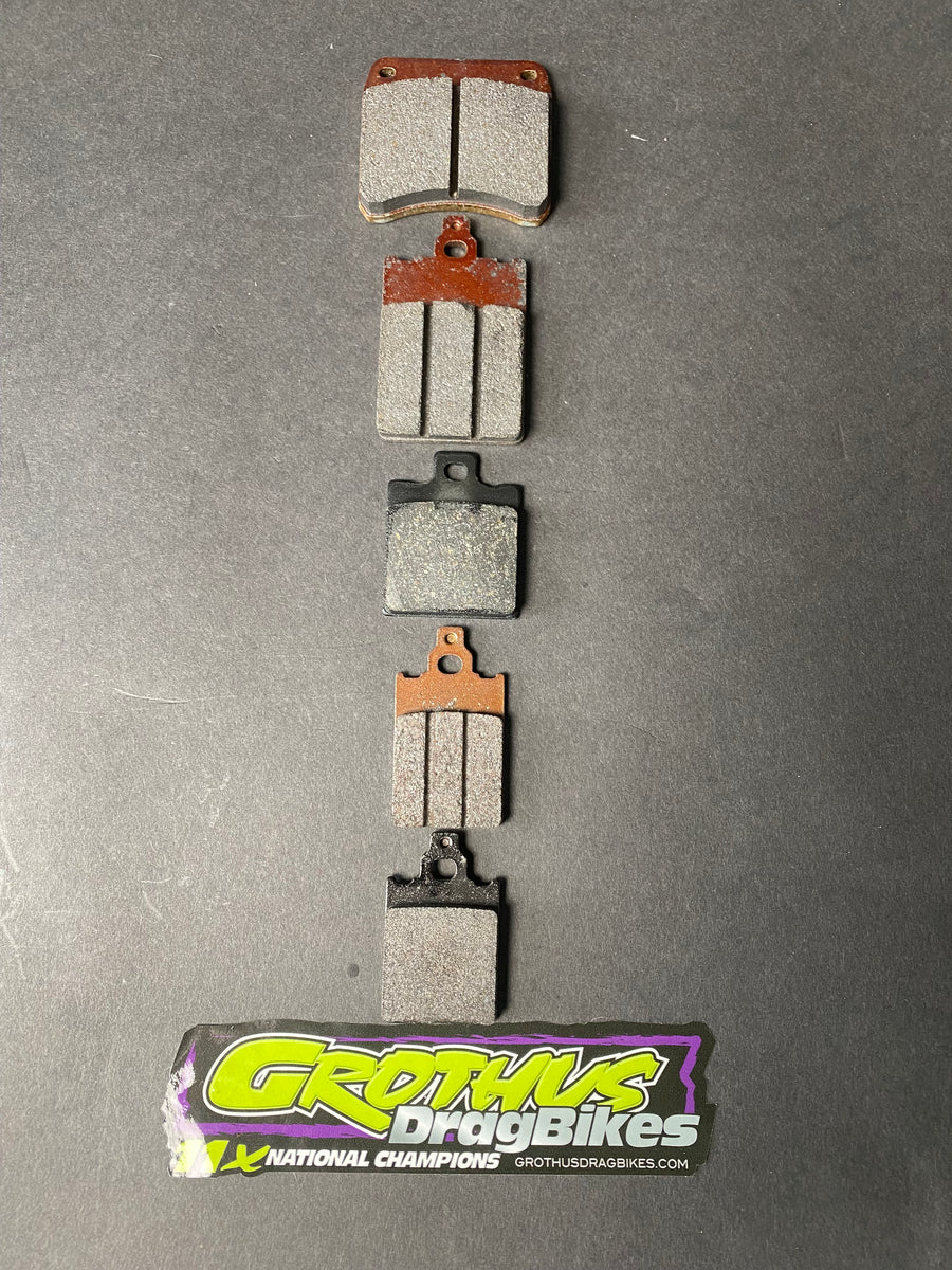 Grimeca Replacement Brake Pads Dragbike – Grothus Dragbikes