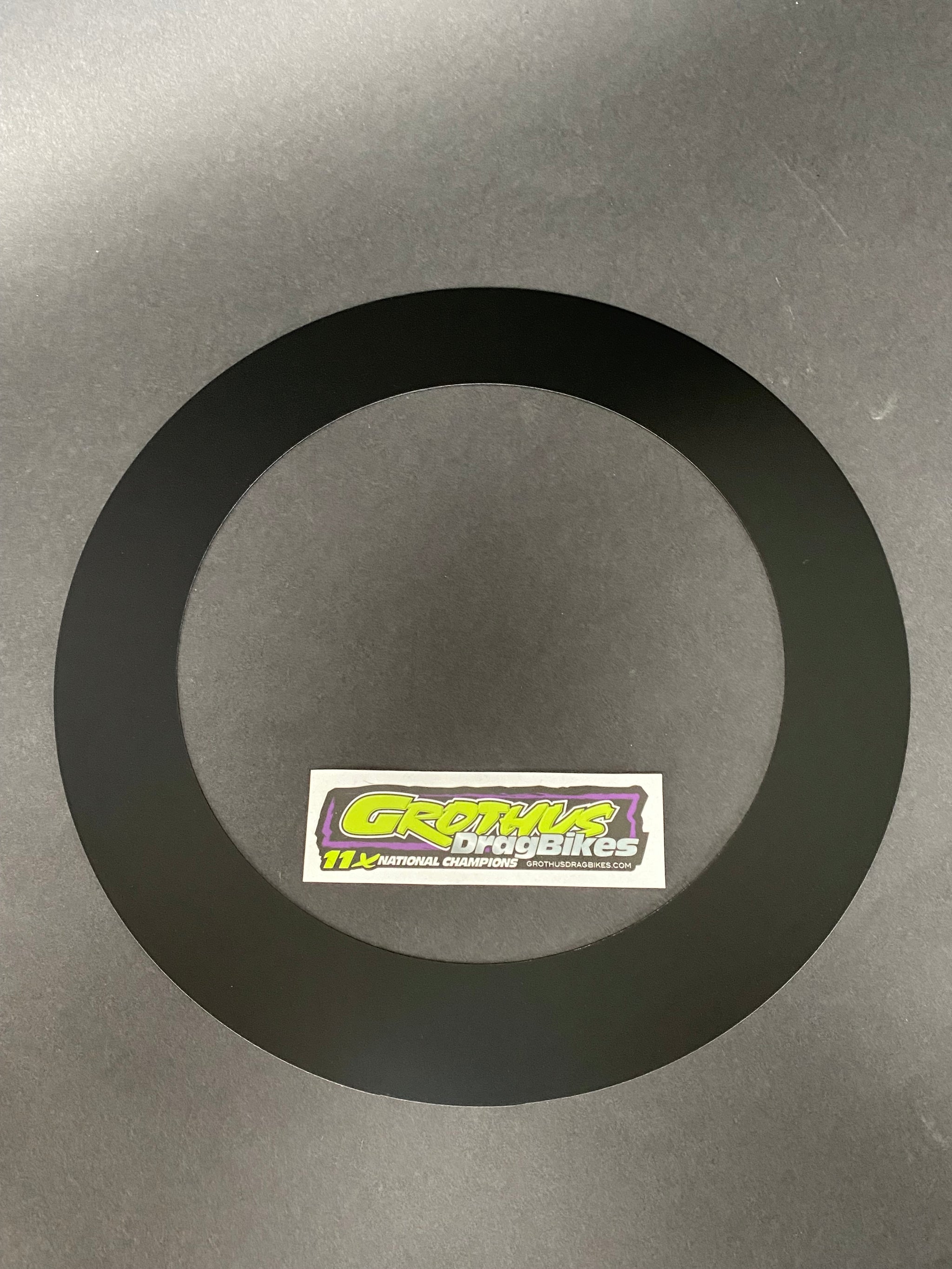 Staging Disc 18" Aluminum-Black – Grothus Dragbikes
